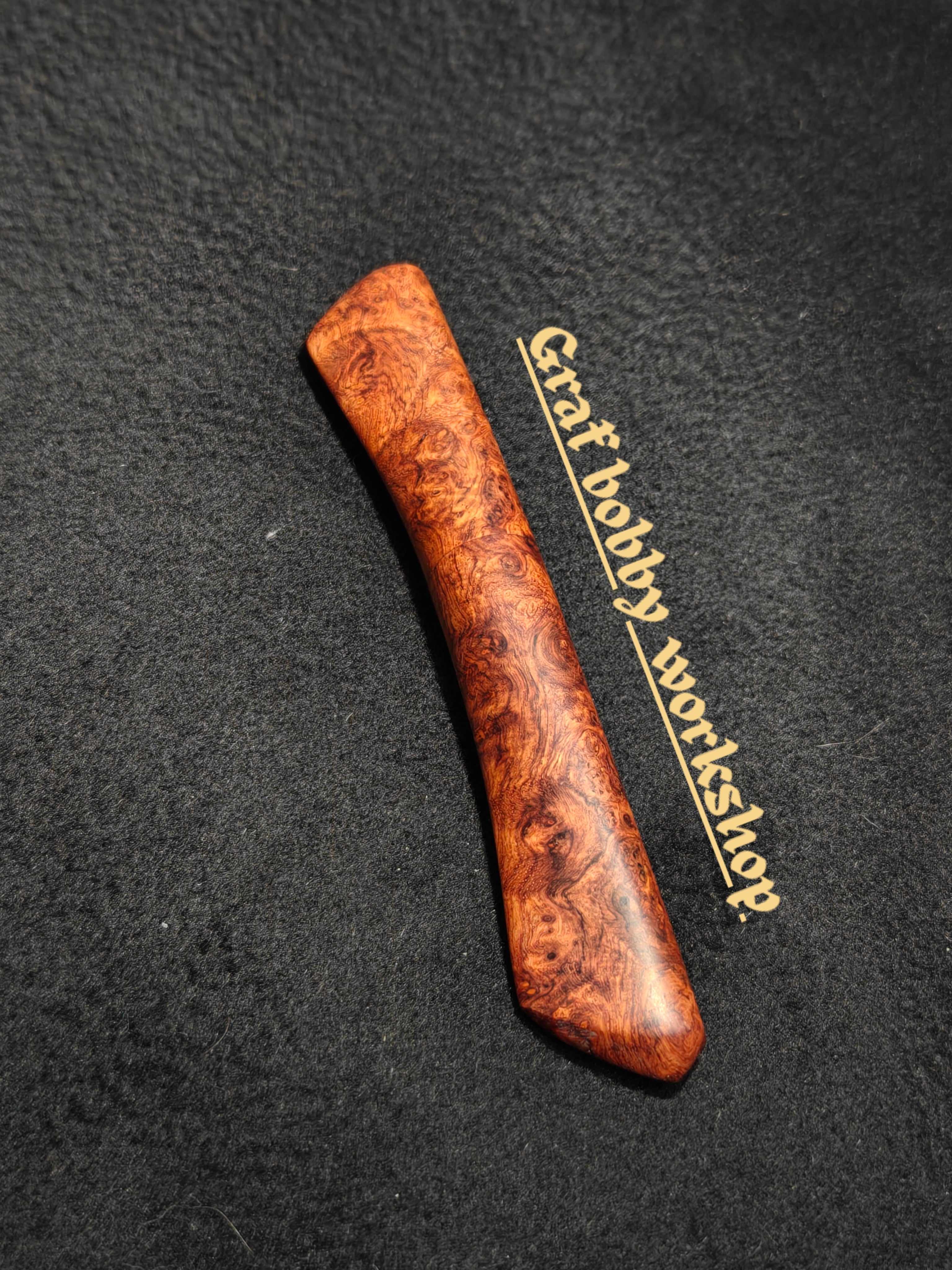 Amboyna burl Dorsal Fin 2 Barrel – GrafBobby Workshop